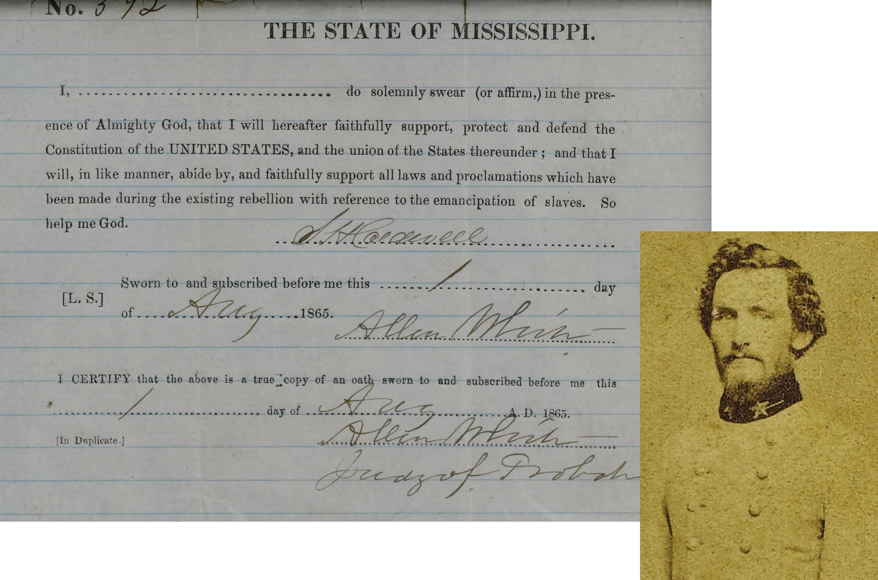 Oaths Of Loyalty To The U S Were Common At Time Of Civil War The Oaths Of Loyalty To The U S Were Common At Time Of Civil War The